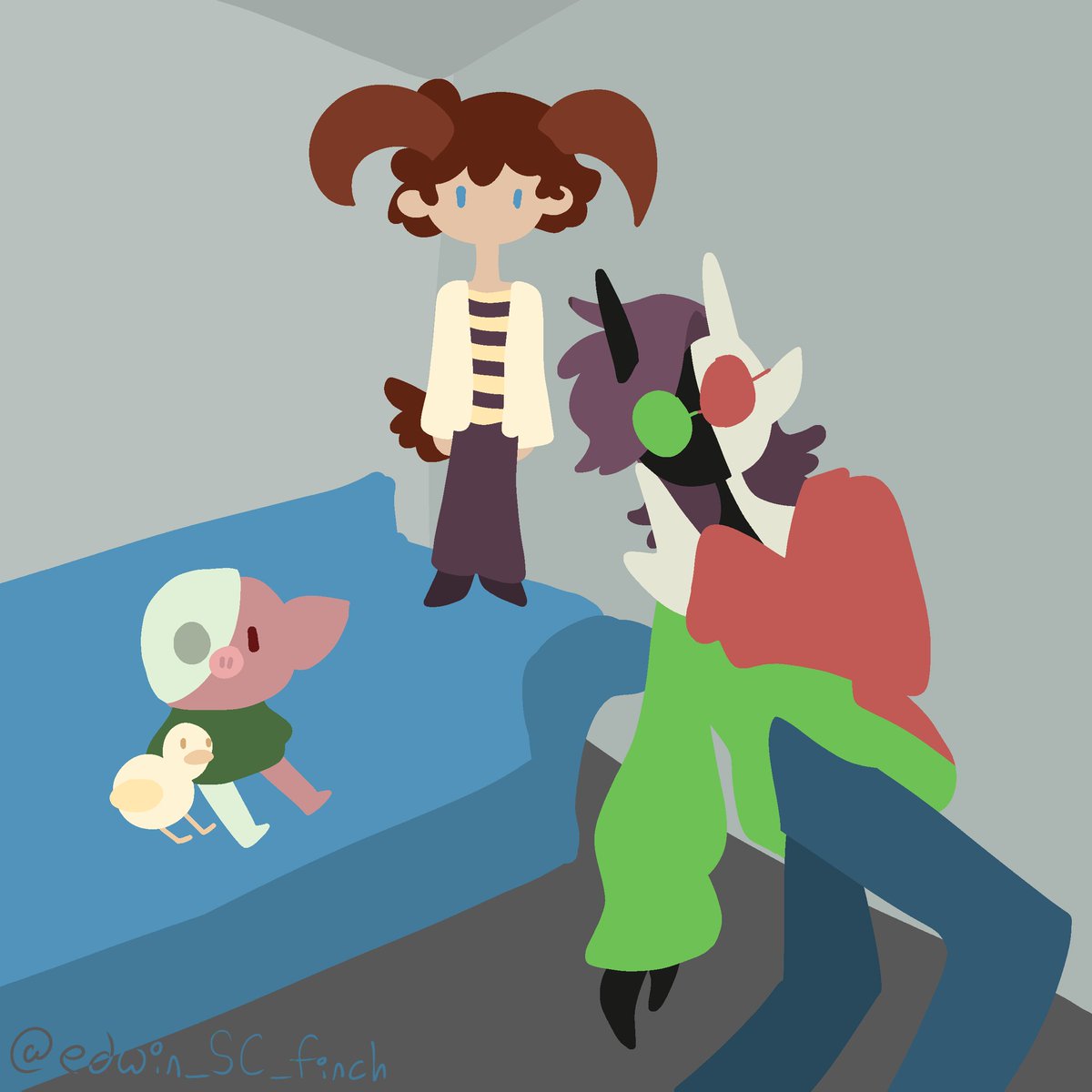 Edwin Sugar Cookie Finch (@Edwin_SC_Finch) さんのイラスト・マンガ作品まとめ (49 件 ...