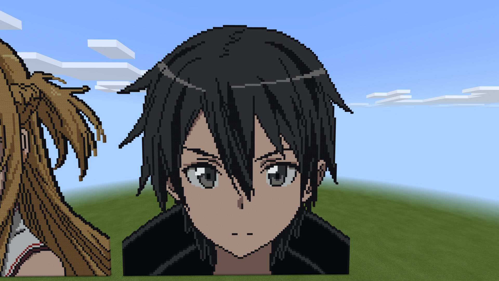 Minecraft Pixel Art Sword Art Online