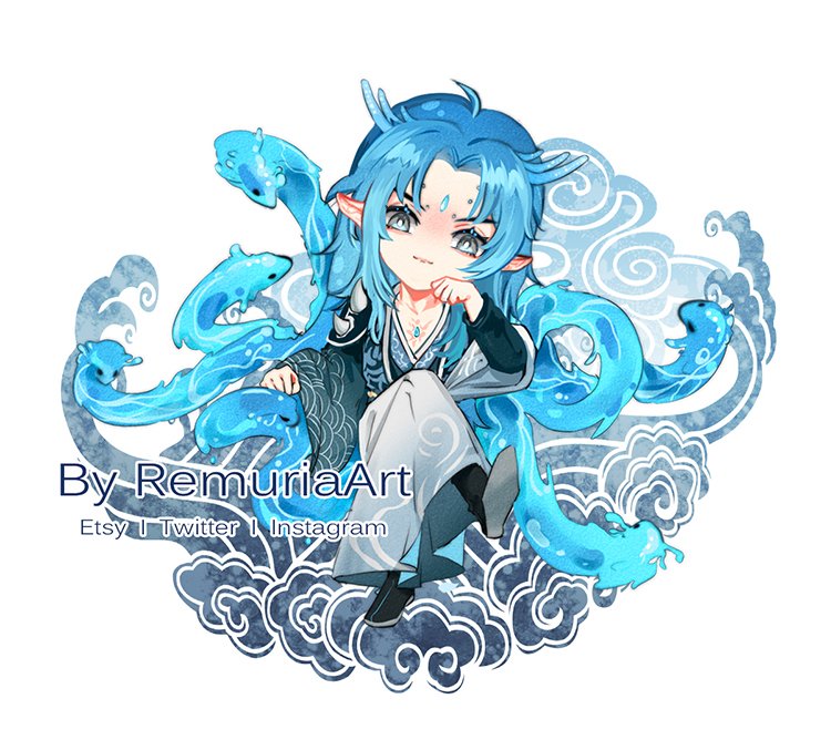 Instagram Chibi Template Boy