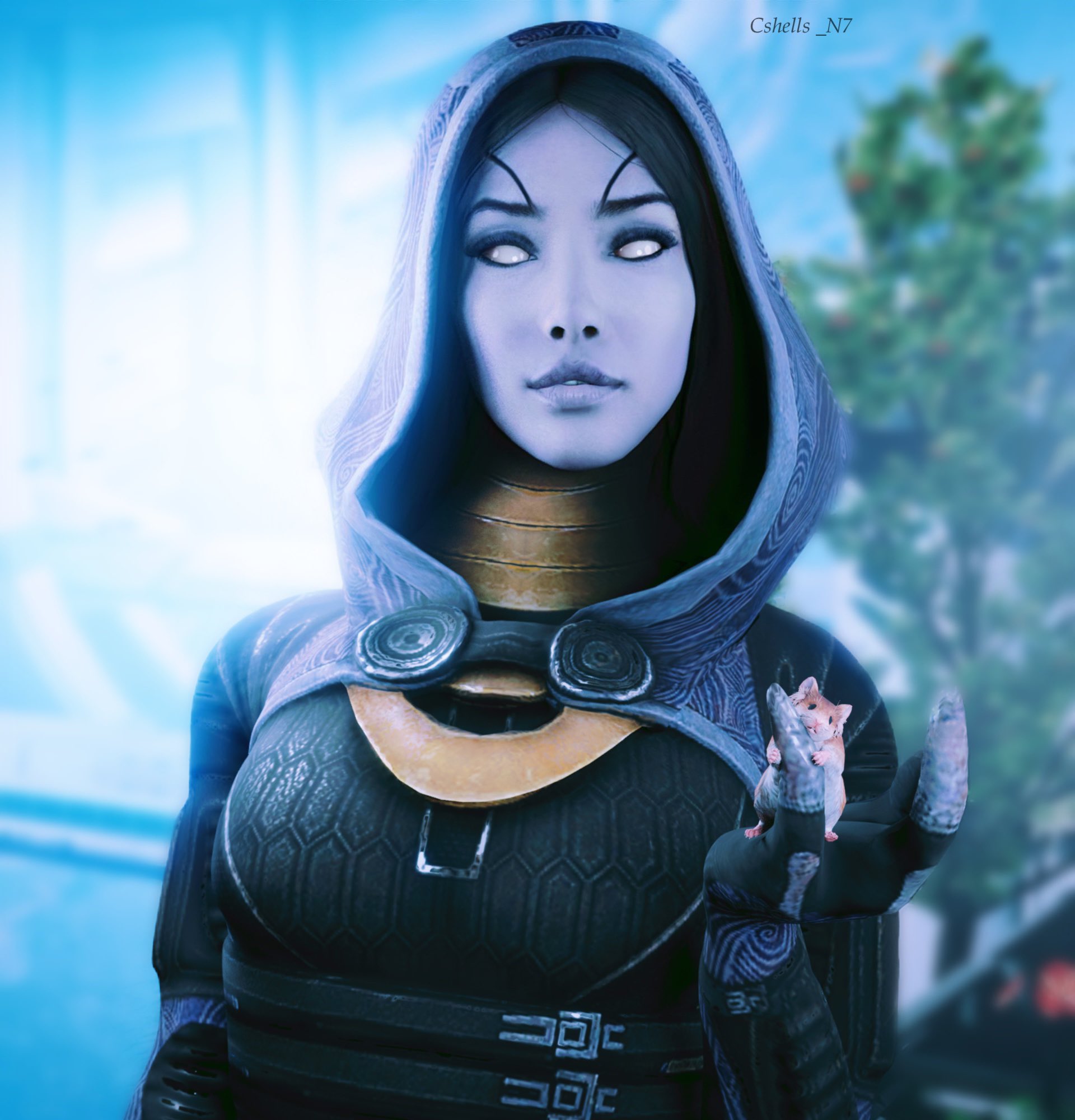 Mass Effect Tali Face
