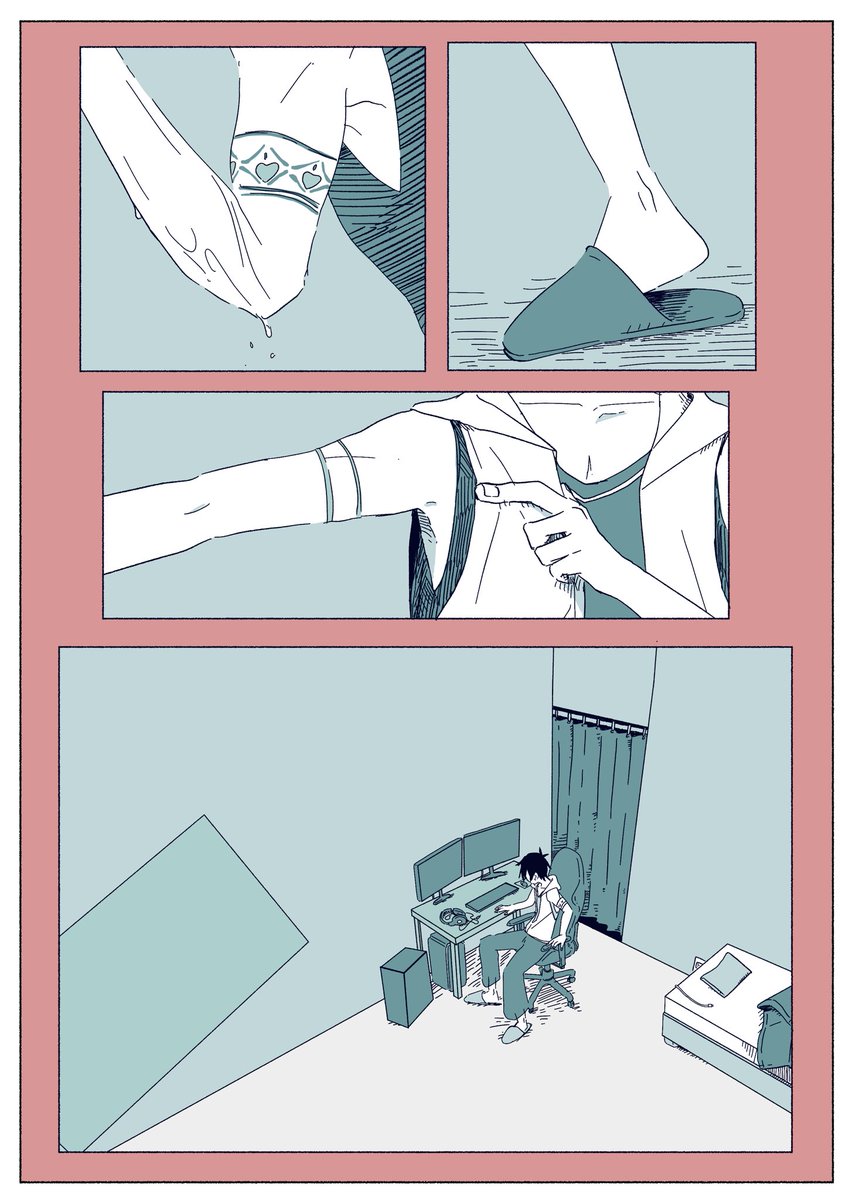 「イメソンです #くろのあとりえ #KuzuArt #かな絵 」トラクの漫画