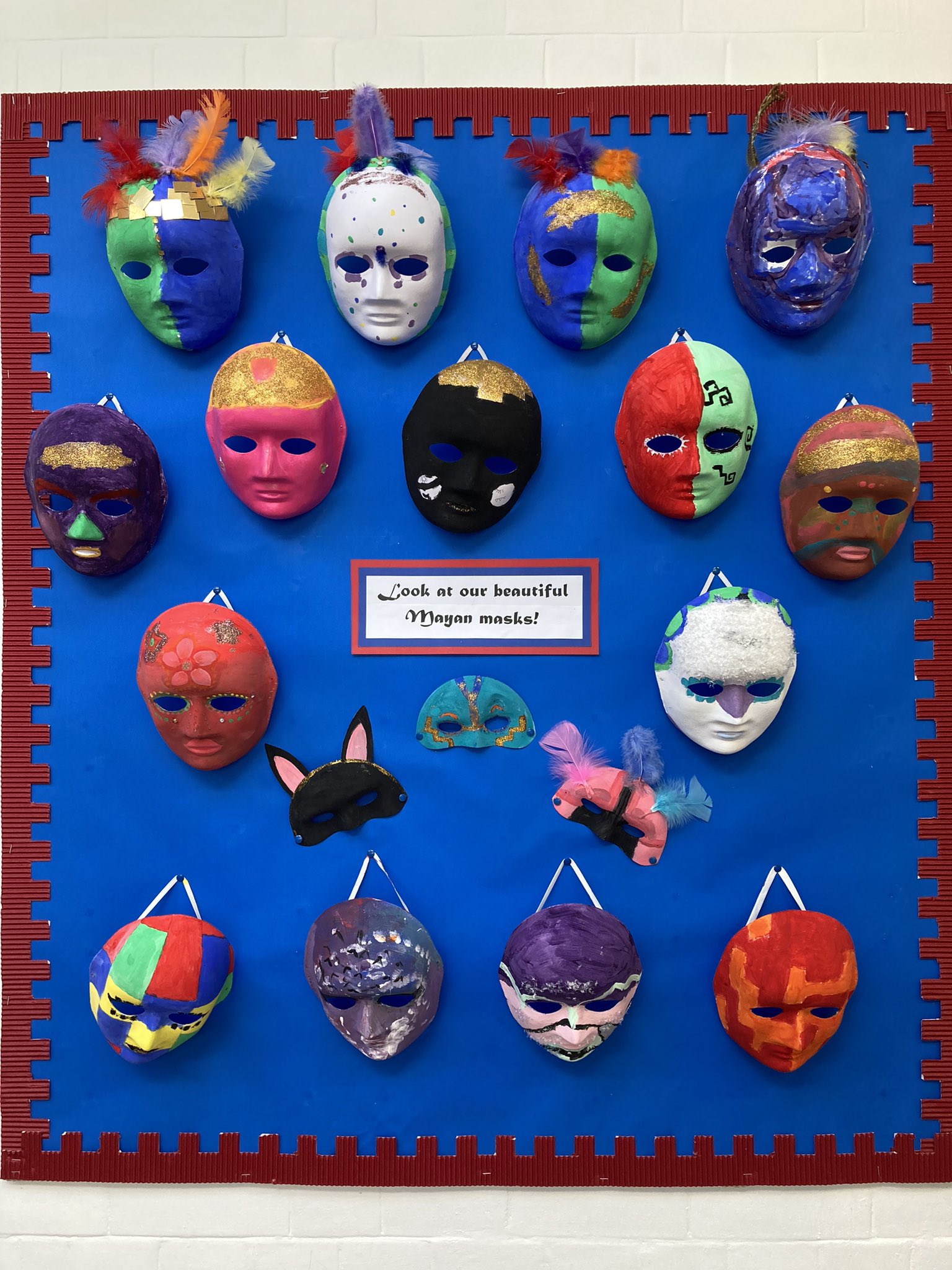 Mayan Masks For Kids