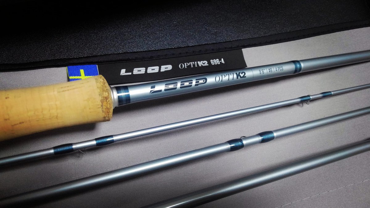 𝑯𝒐𝒎𝒂@𝑹𝒊𝒛 on Twitter: "LOOP OPTI K2 696-4MF購入してみました！ 繊細なトラウトフィッシングを主眼に開発されたロッドみたいです 個人的にブランク全体がガン ...