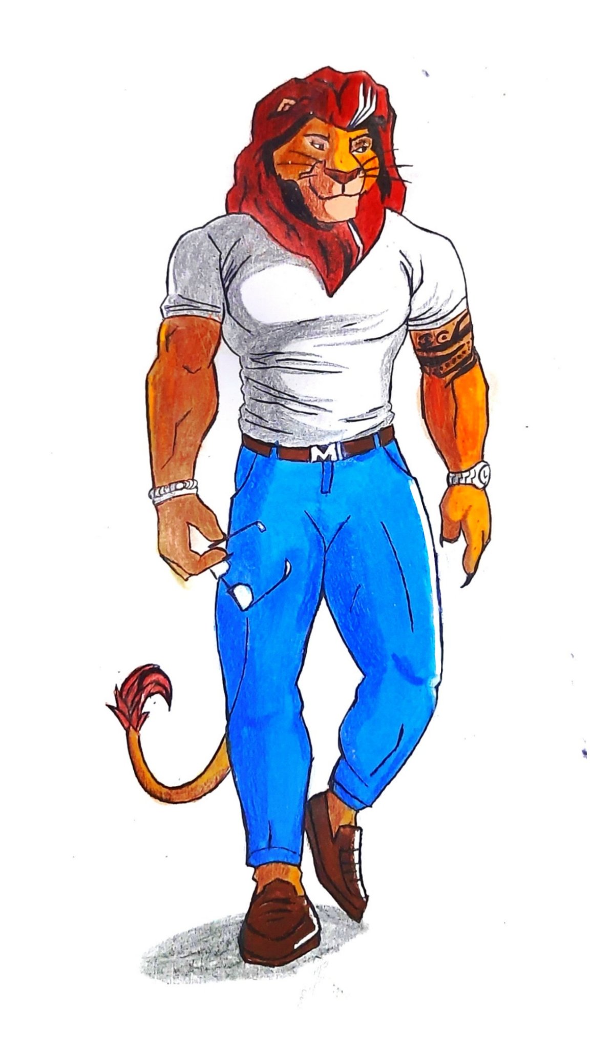 Simba Lion King Human