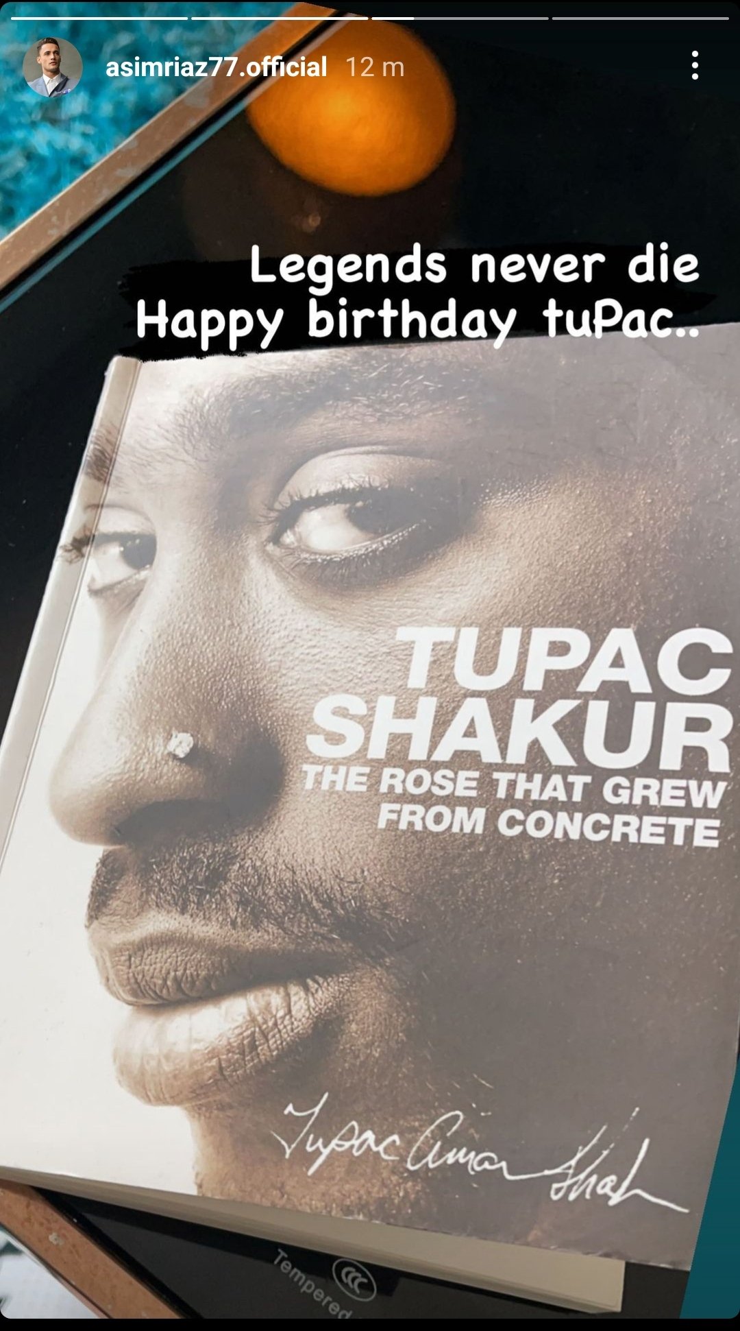 Tupac Birthday Quotes Tupac Birthday Card Etsy