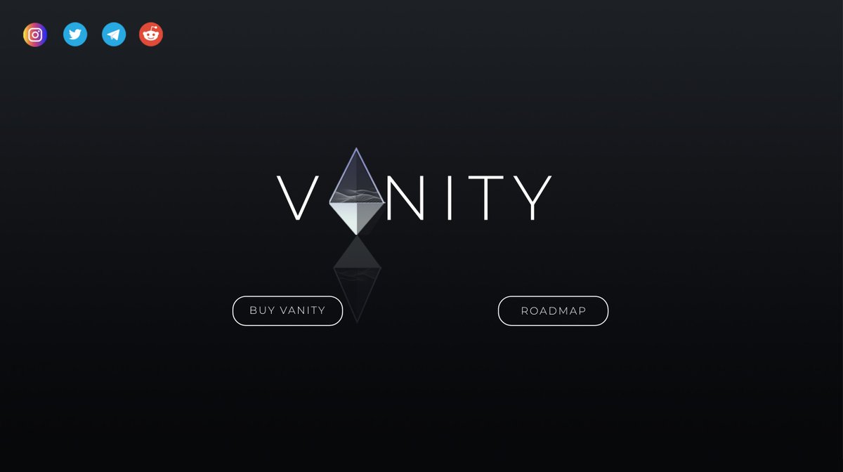 VANITY UPDATE!!! : r/VanityTokenOfficial