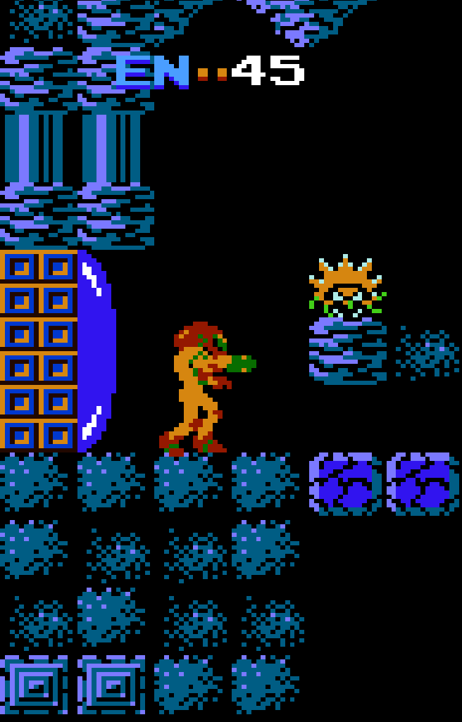 8 Bit Metroid Wallpaper