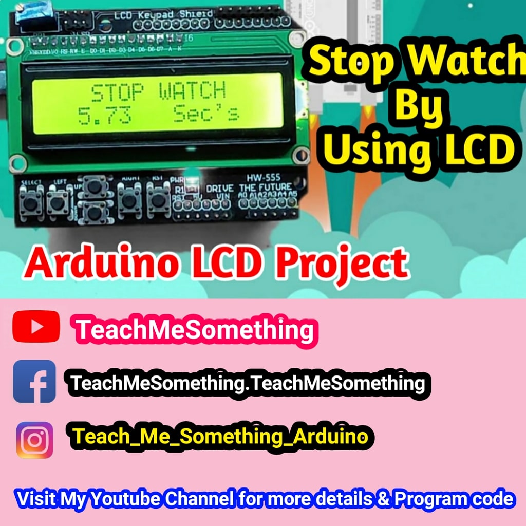 Teach Me Something on Twitter: "#arduinoday #arduino #arduinolcd…