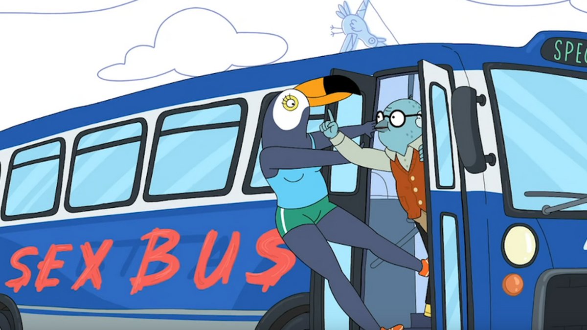Entertainment News On Twitter All Aboard The Sex Bus Tuca And Bertie