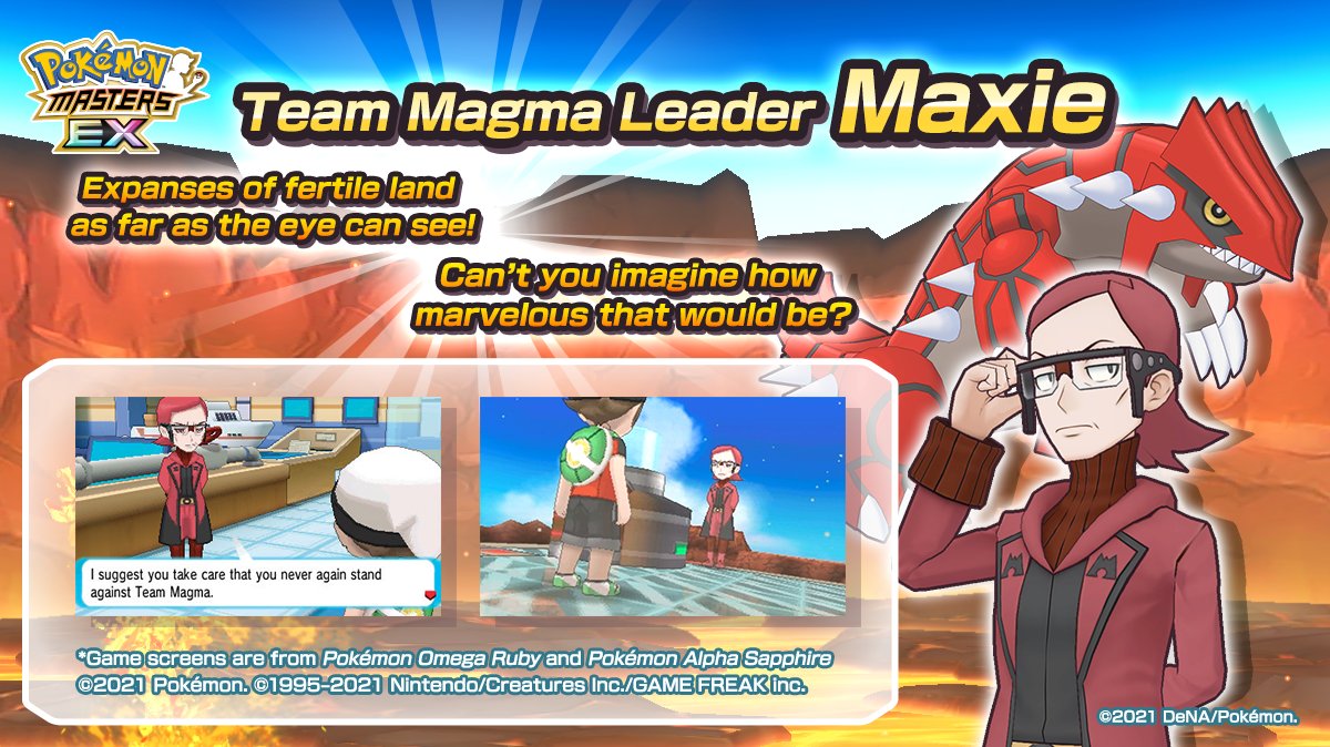 Pokemon Team Magma Maxie