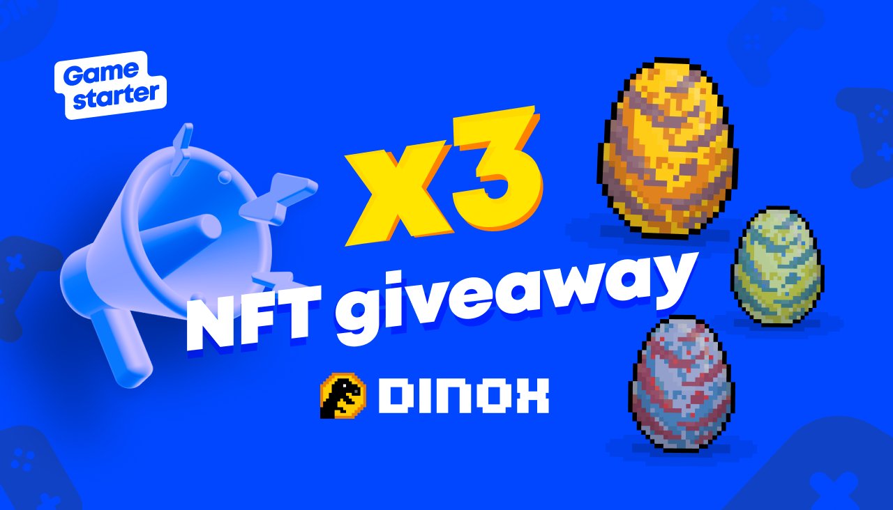 Gamestarter on Twitter: " ️🏆 #NFT #GIVEAWAY 🏆 ️ 1/ To celebrate our partnership with ...