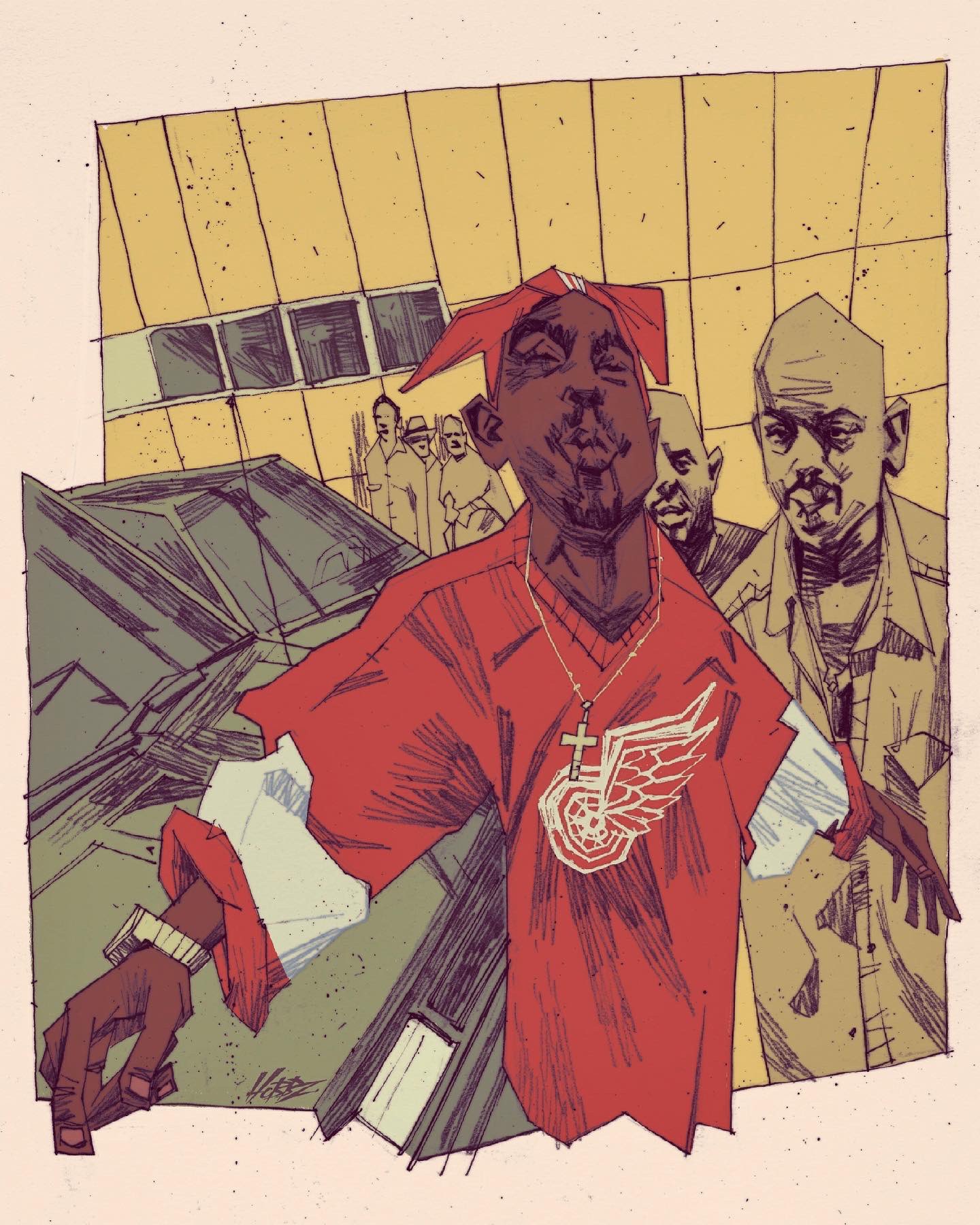 2pac Shakur Spitting