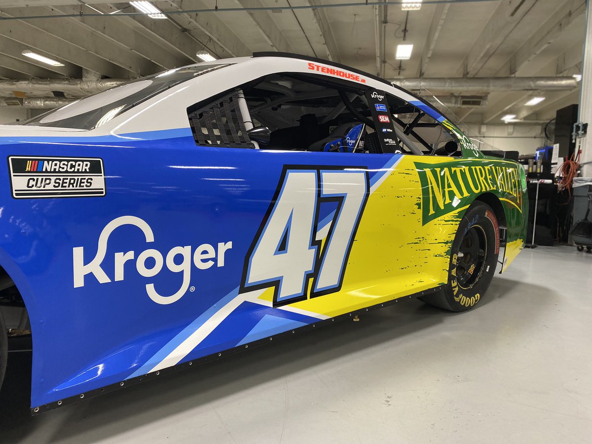 Ricky Stenhouse’s Kroger/Nature Valley car for Nashville : r/NASCAR