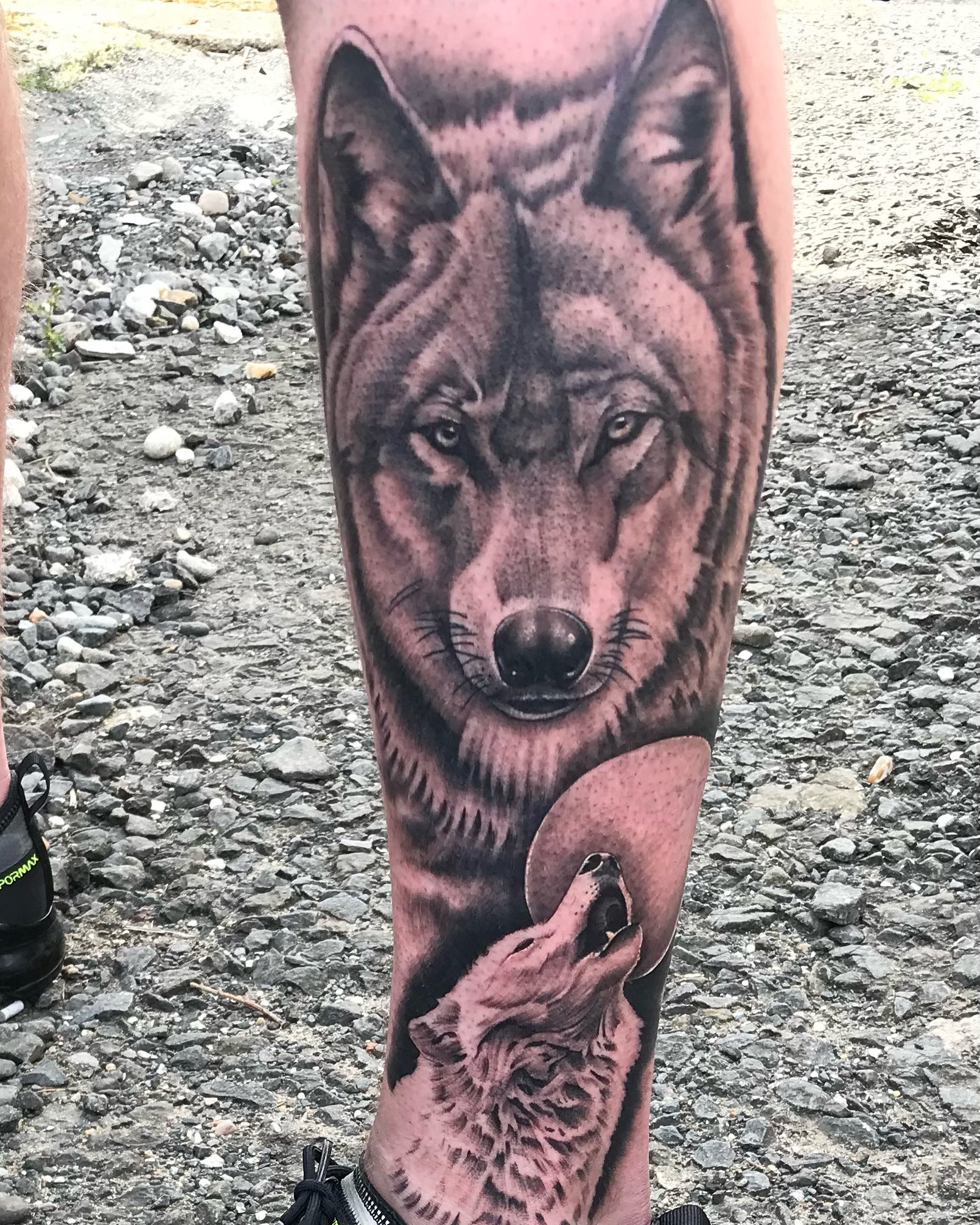 Werewolf Leg Tattoos 30 Awesome Wolf Tattoo Ideas For Men & Women In