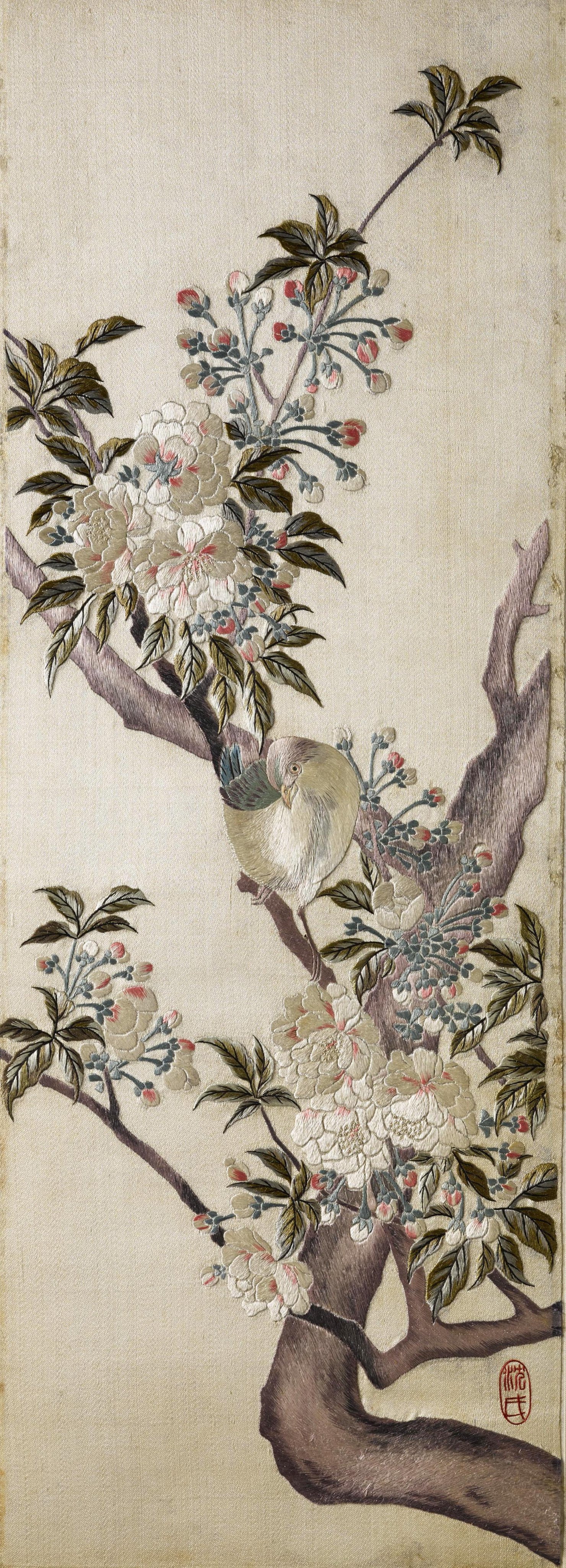 Shanghai Museum on Twitter: "#MuseumLadies #PaintingWithThreads 🪡Shen Shou (1874–1921) advanced ...