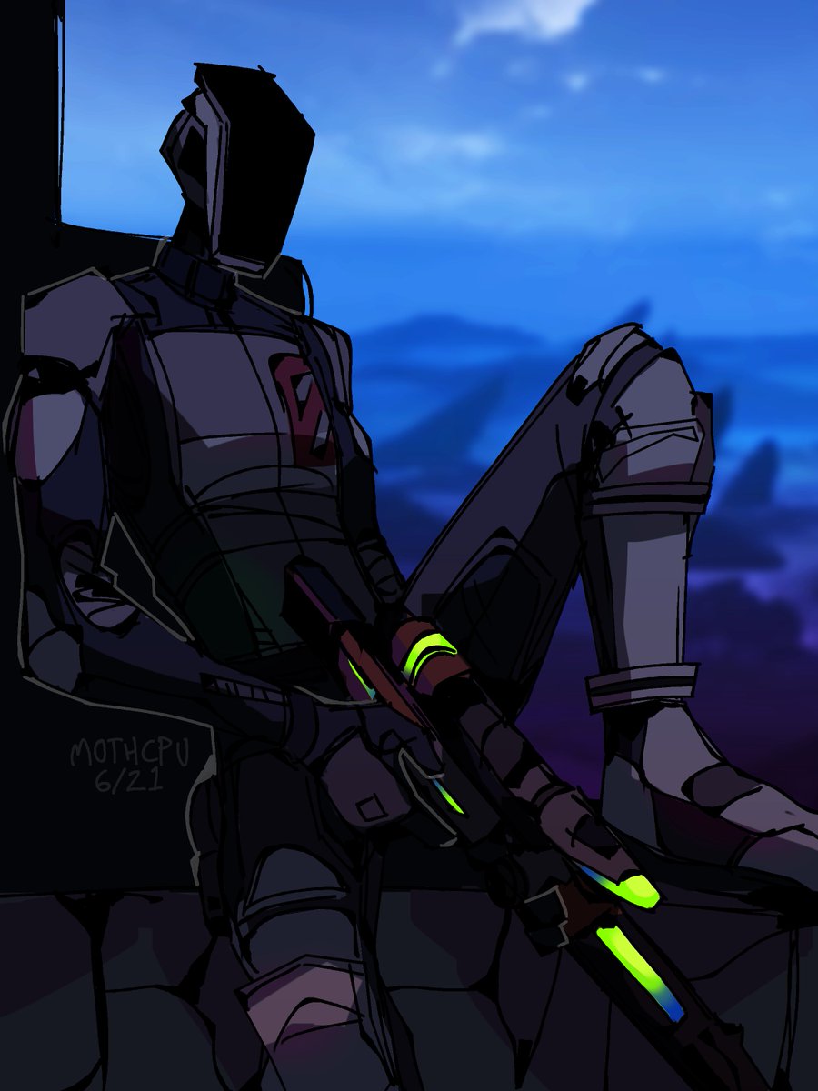 Borderlands 2 Zero Fan Art