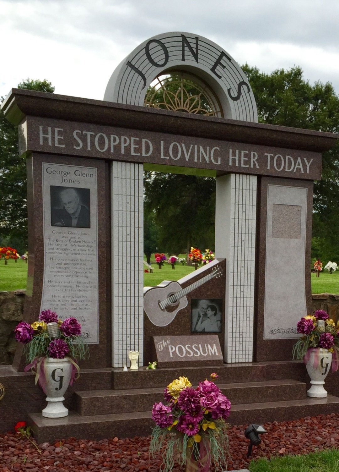 George Jones Grave