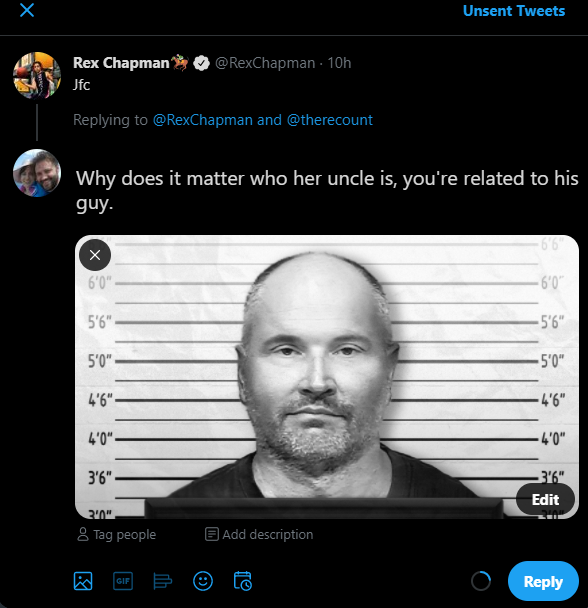Rex Chapman Mugshot