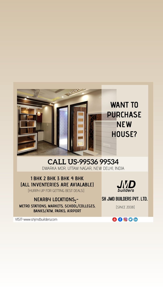 SH JMD BUILDERS PVT. LTD. (@jmd_pvt) | Twitter