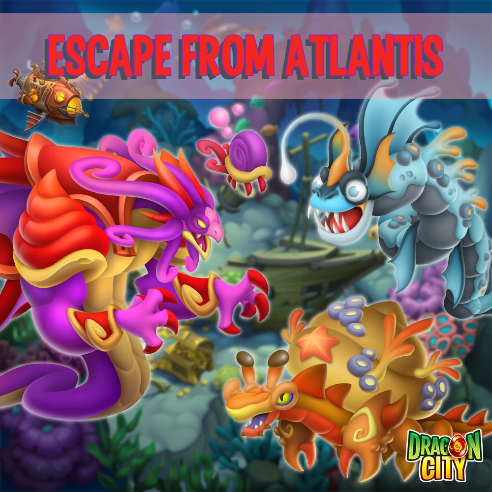 Dragon City Water Dragon