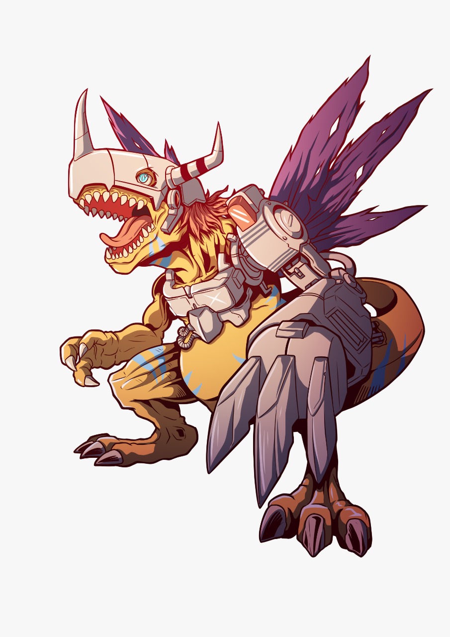 Metalgreymon Wallpaper