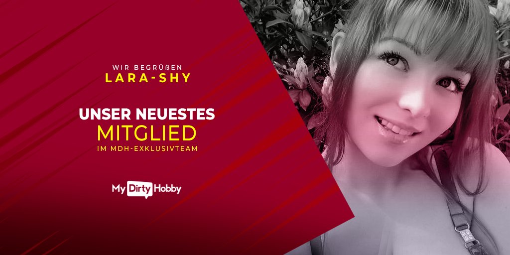 MyDirtyHobby Emily on Twitter: "Ihr wolltet mehr? Ihr bekommt mehr! Wir begrüßen #LaraShy unser ...
