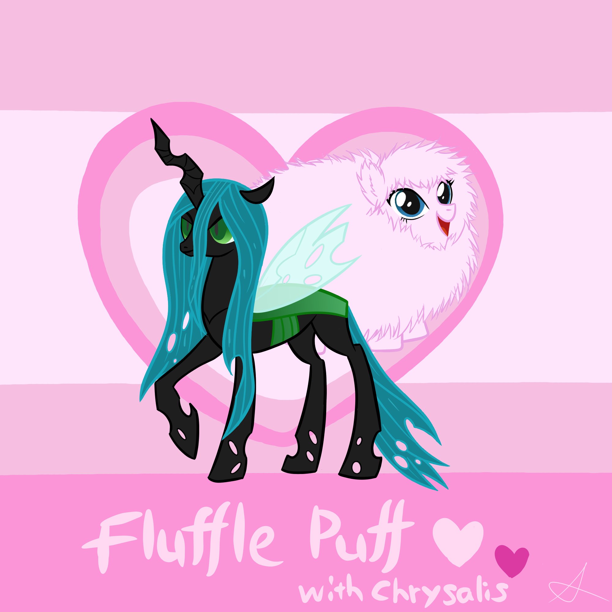 Fluffle Puff And Chrysalis