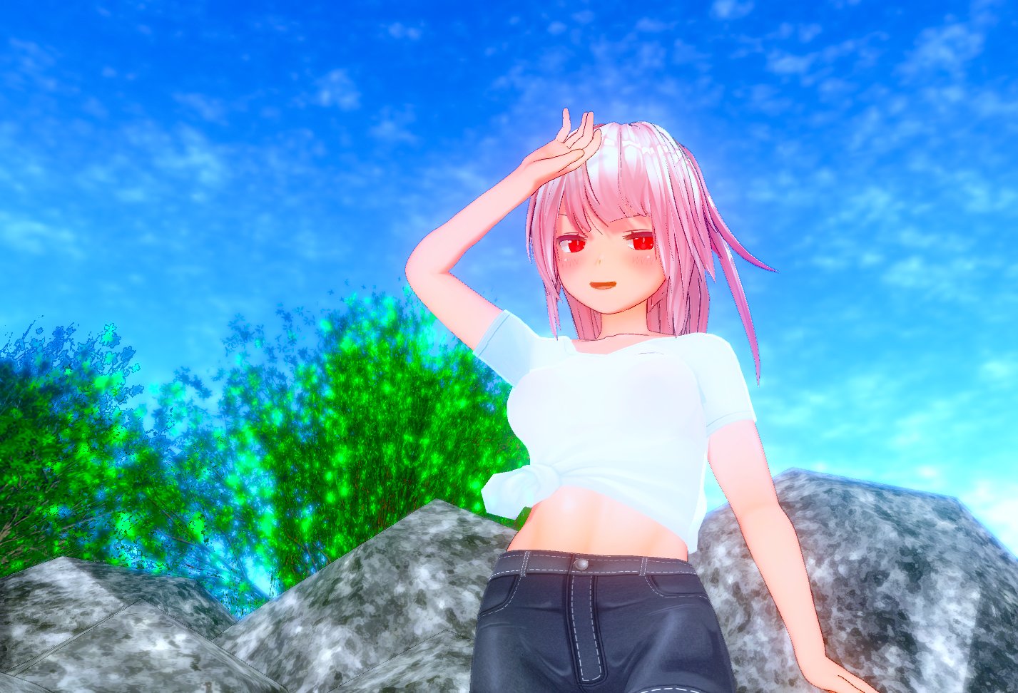 ゆっけ@COM3D2 on Twitter: "健全な川遊びヒロイン #COM3D2 #カスタムオーダーメイド3D2 https://t.co/GLi0Z2C2SP" / Twitter