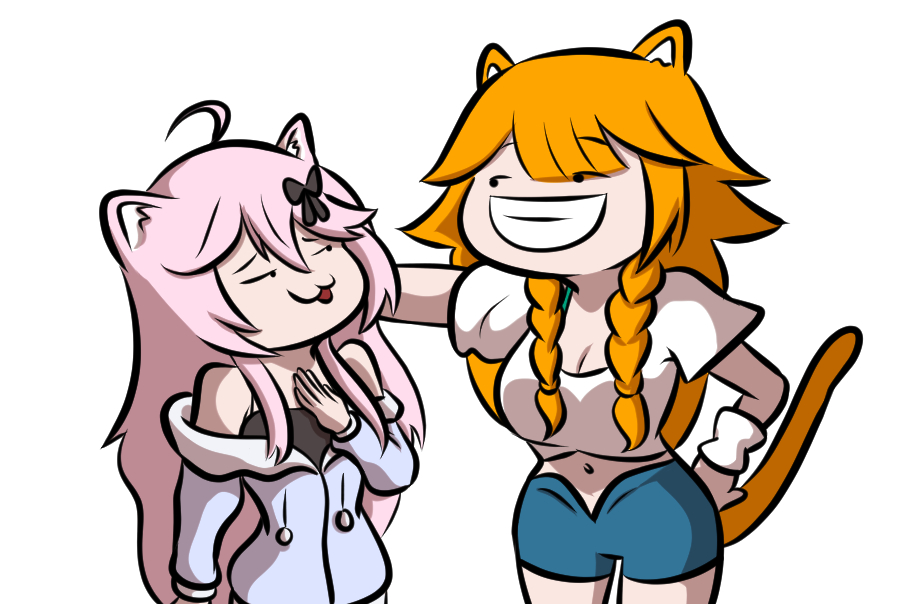 小鳥遊キアラ 「Ko-Fi Request for Kiara kabedoning Nyann」|HolyKoshiのイラスト