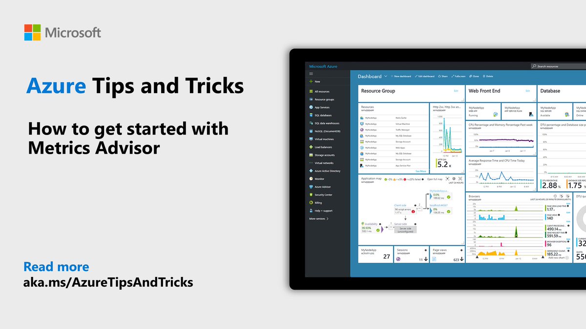 Azure Metrics Advisor can analyze time series data for you—no machine ...