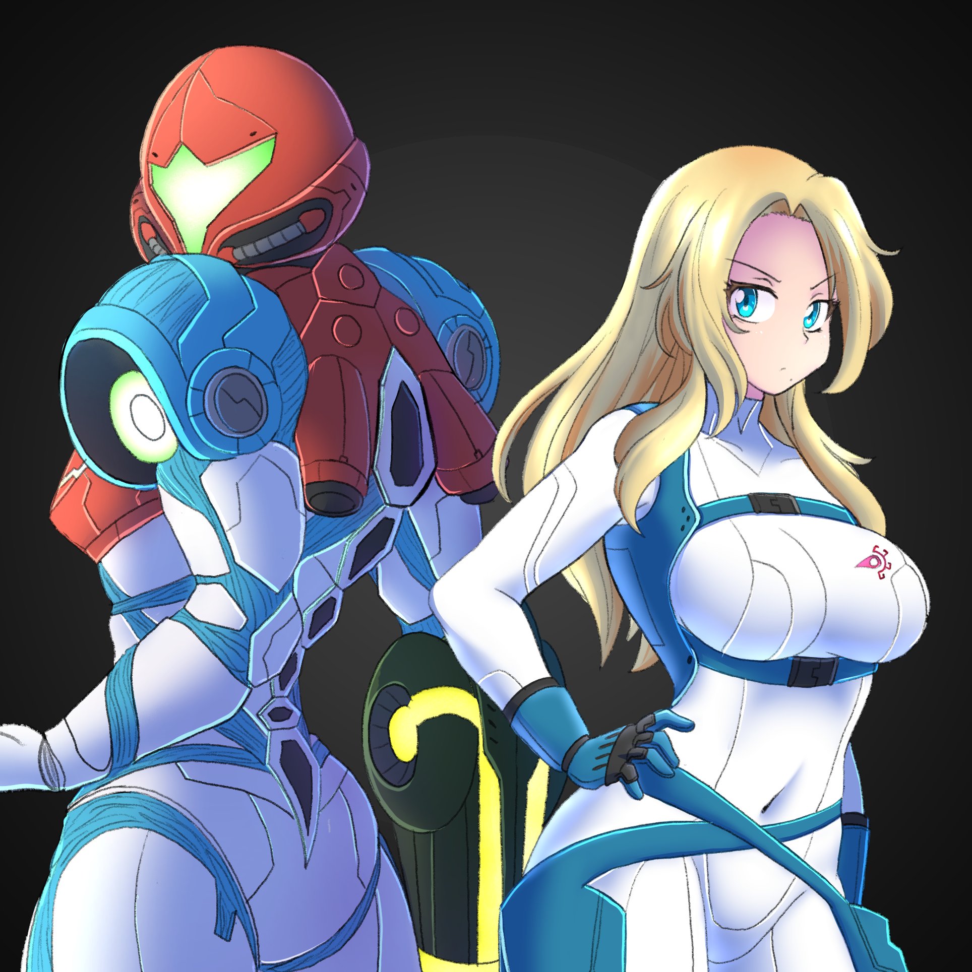 Jarckius Art on Twitter: "Strip Game, Part 3! #stripgame #stripthecharacter #MetroidDread https ...