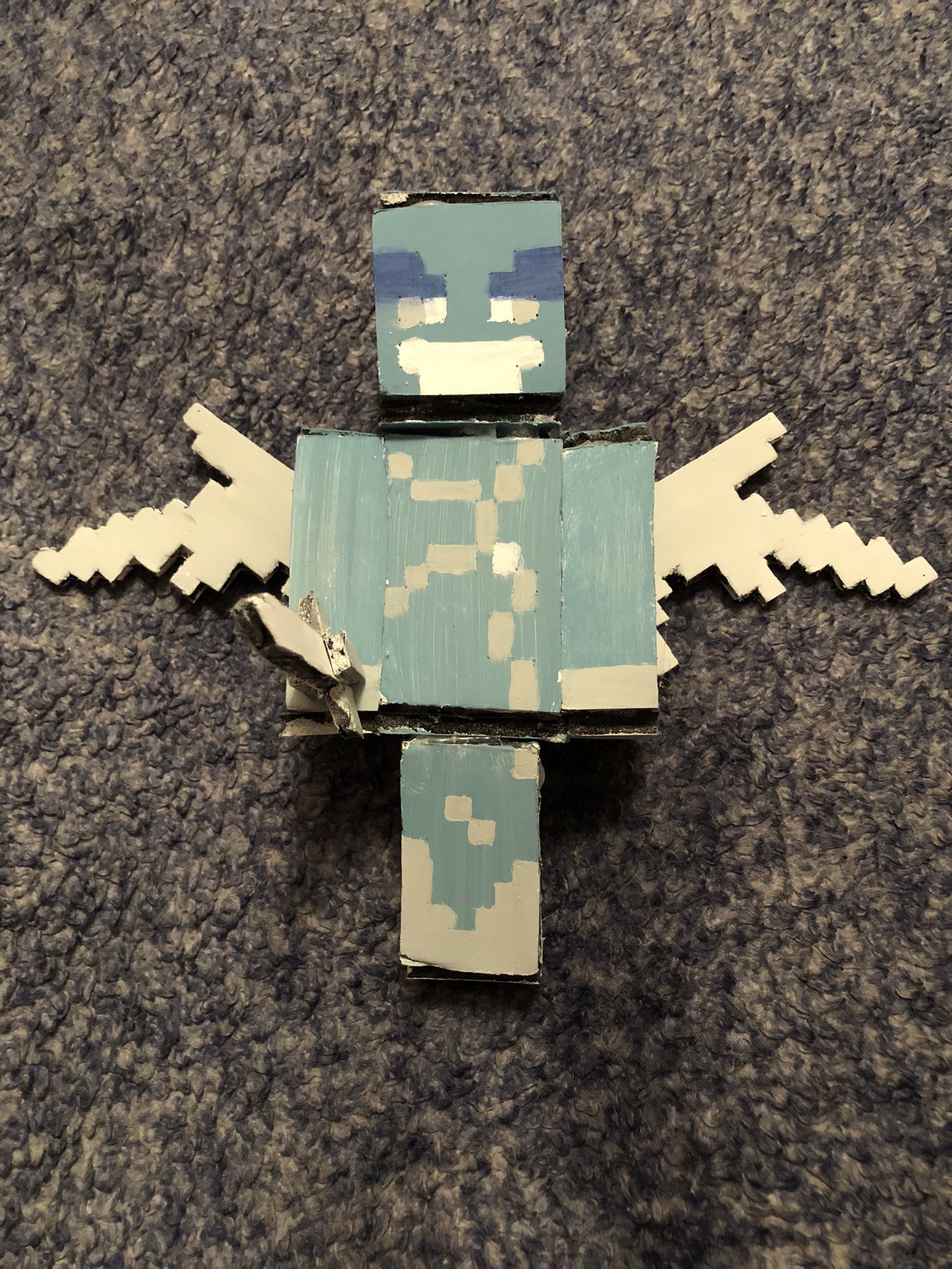 Minecraft Papercraft Bendable Armor