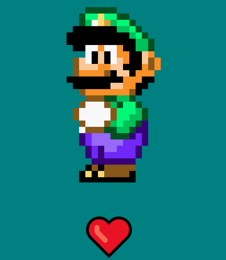 Mario And Luigi 16 Bit