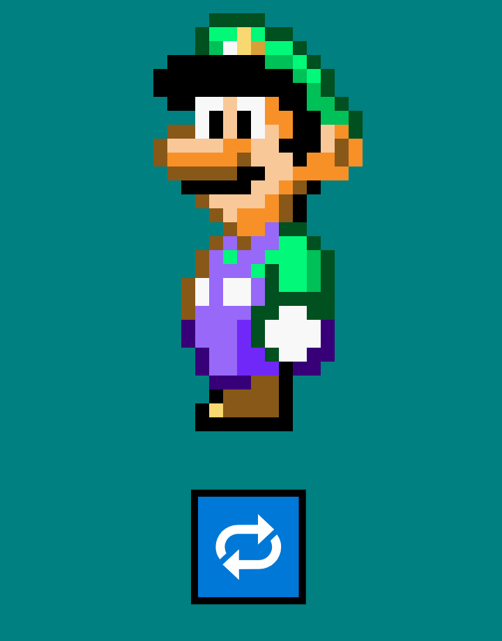 Luigi 16 Bit