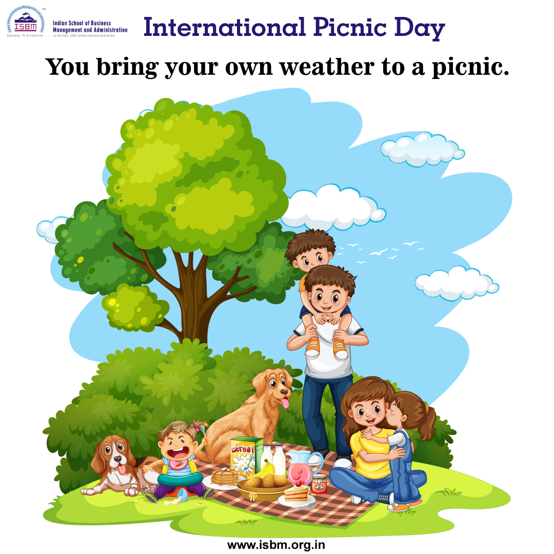 Picnic In Park Cartoon