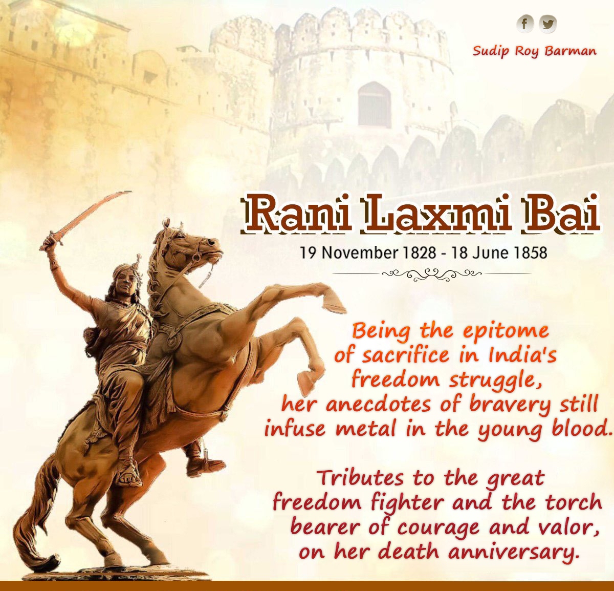 Jhansi Ki Rani Quotes Priyanka Sinha DHAMTARI On X: "Today 19th