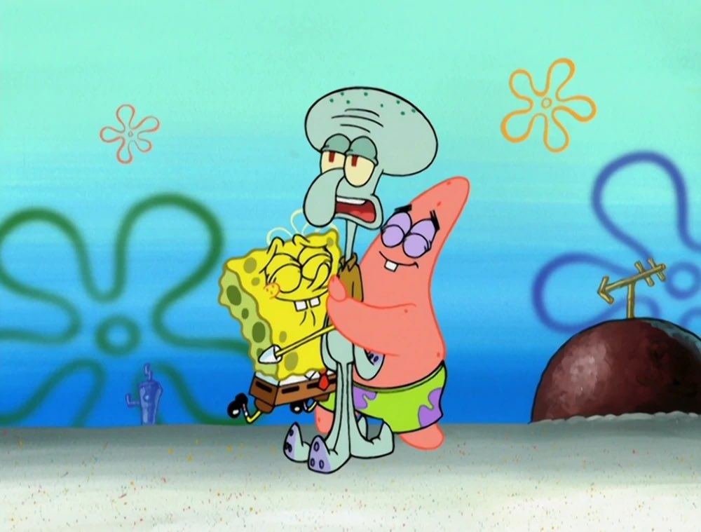 Spongebob Patrick And Squidward