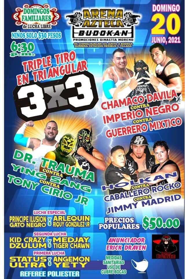 Arena Azteca Budokan, Ciudad Nezahualcoyotl, Estado de México : 2021