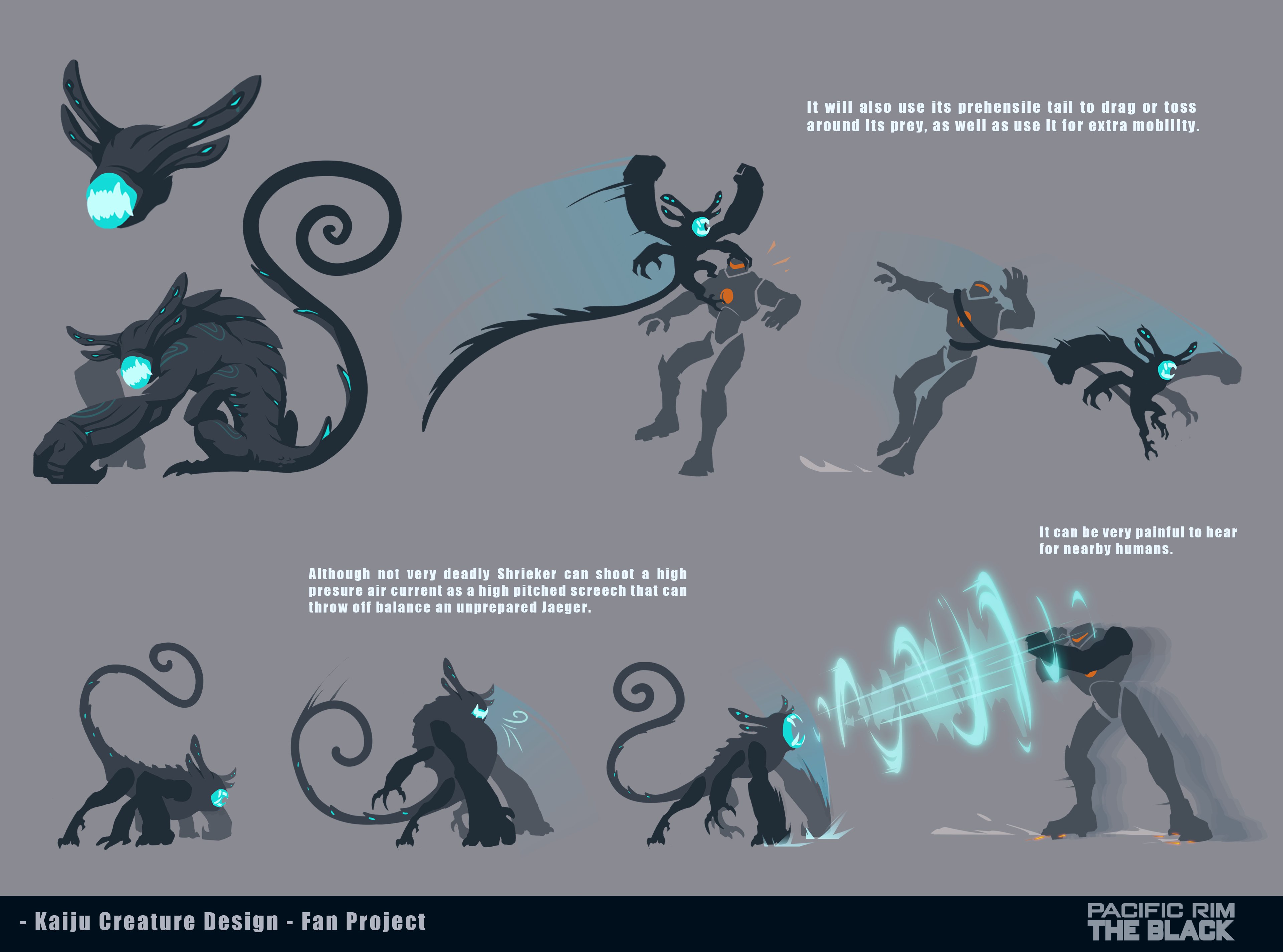 Pacific Rim Kaiju Types