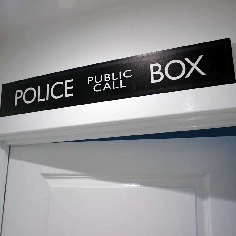 Tardis Sign Font