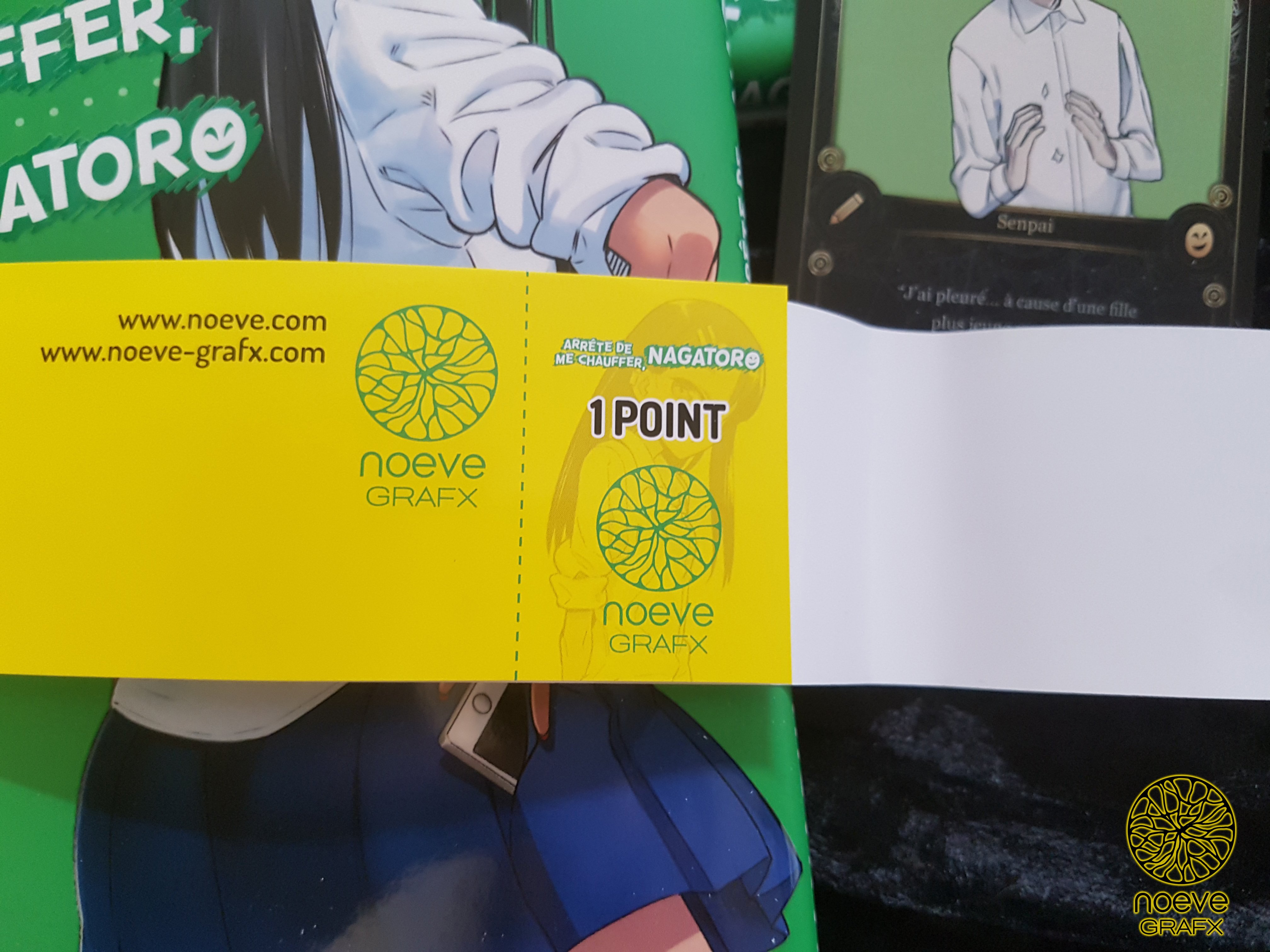 Noeve Grafx on Twitter: "Les points #NoeveGrafx seront désormais présents sur le obi de vos # ...