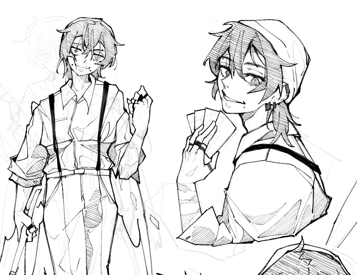 「Updating my c!Quackity design, now that 」|Line🎰の漫画