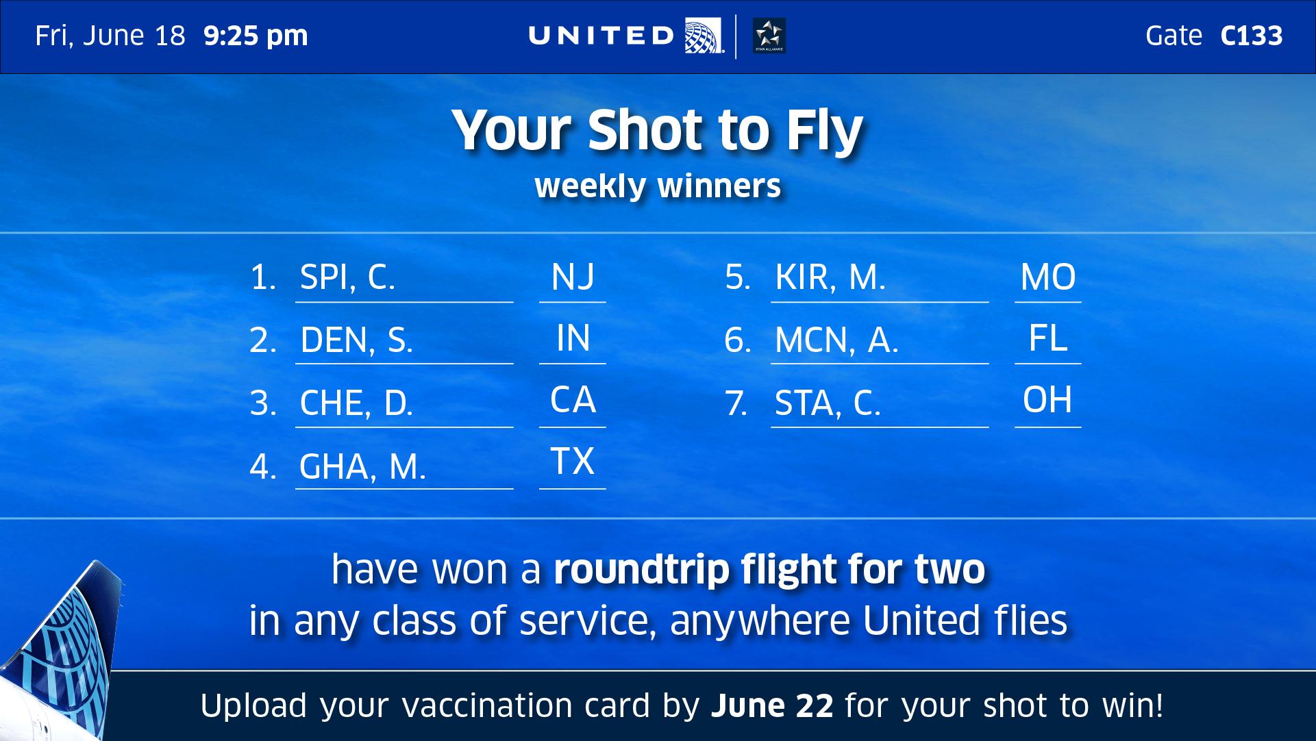 United Airlines Ticket