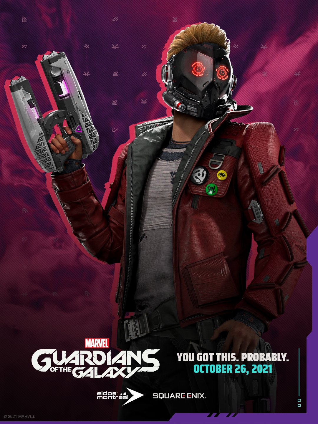 Star Lord Guardians Of The Galaxy Mask