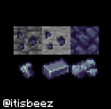 Minecraft Obsidian Ingots