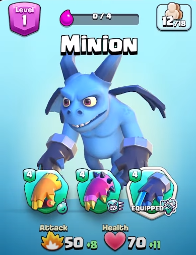 Clash Of Clans Minion Level 1