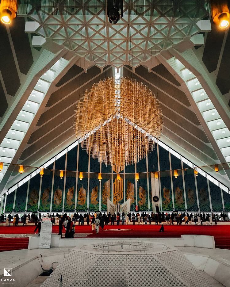 Faisal Masjid Inside