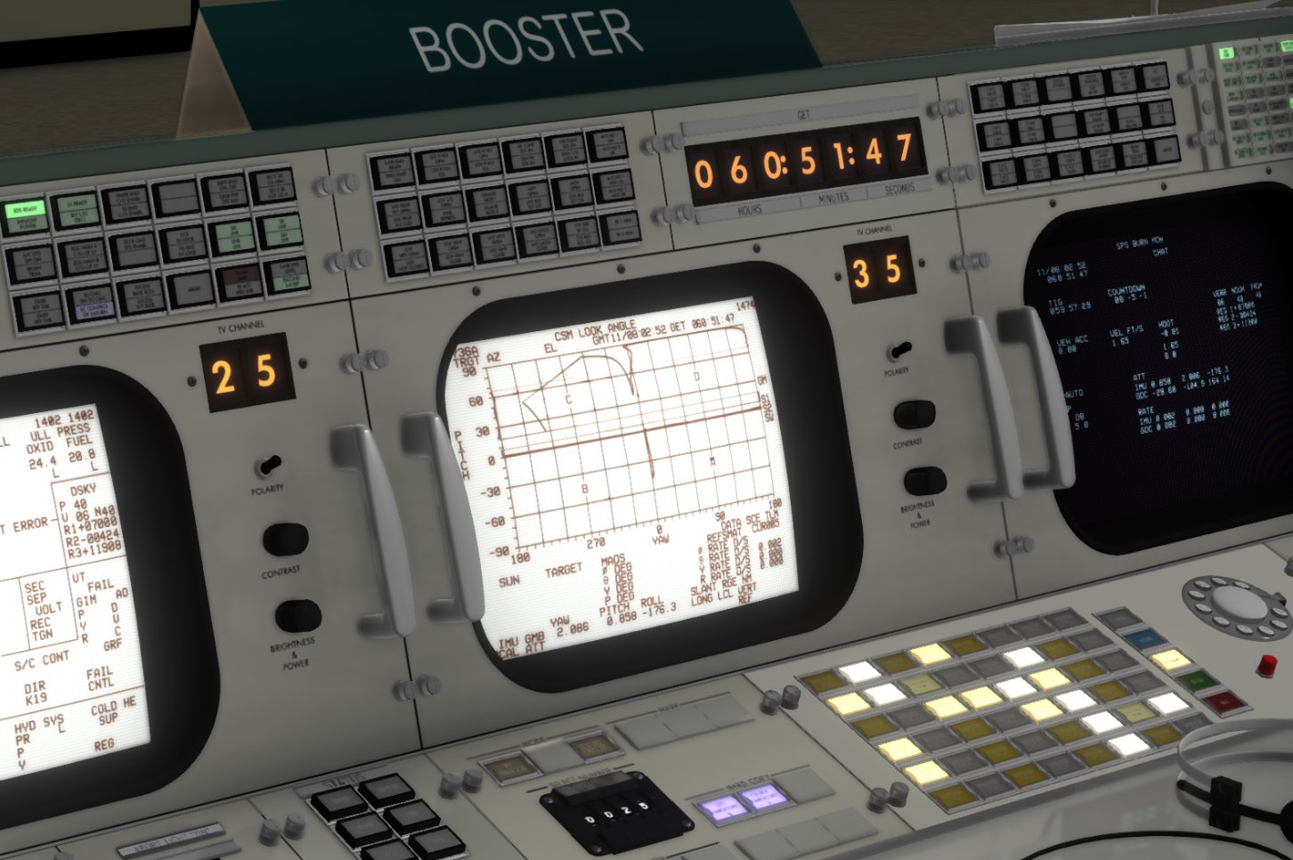 Apollo Flight Simulator A Brief Tour Around The Apollo Mission Control