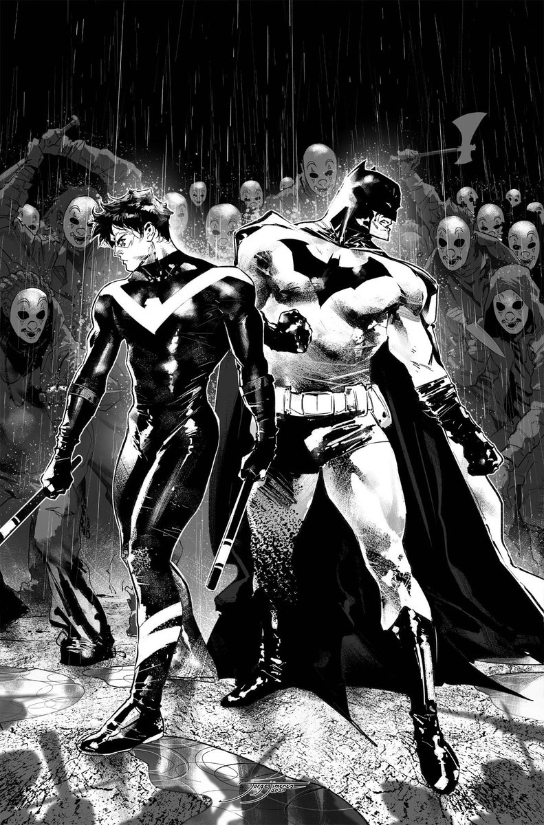 「Well, the thing is.. I LOVE doing comic books. #BATMAN ! 」Jorge Jiménezの漫画