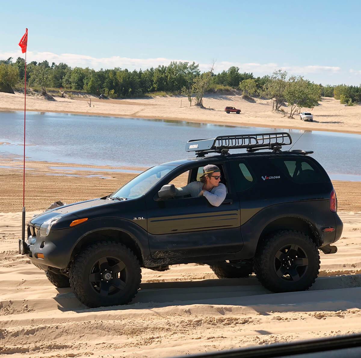 Isuzu Vehicross Lifted